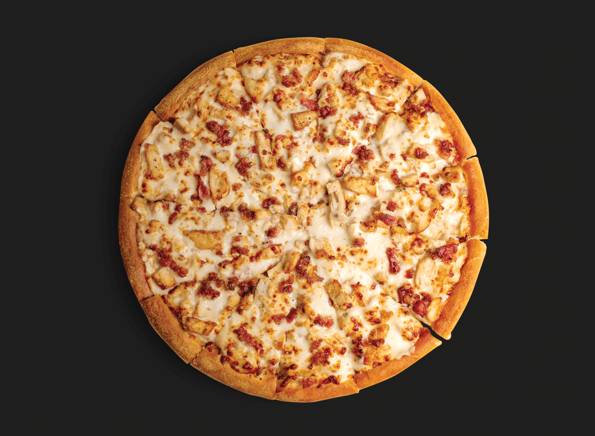 Chicken Alfredo Pizza - Pizza Hut Aruba - Piedra Plat