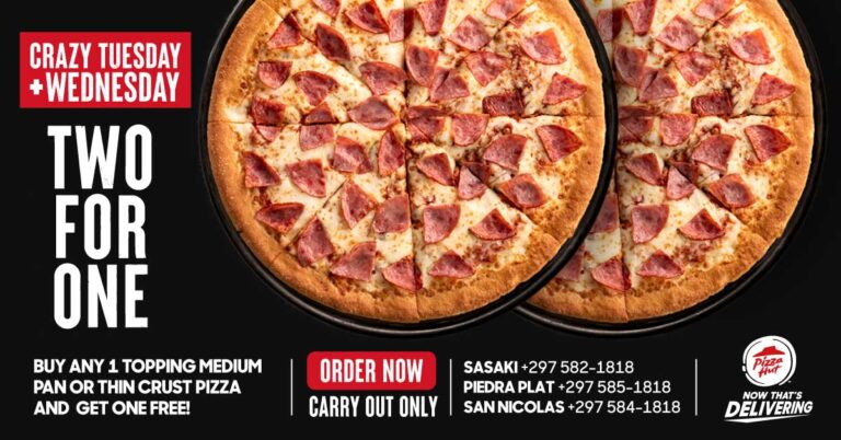 Pizza Hut Piedra Plat - Pizza Hut Aruba - Piedra Plat
